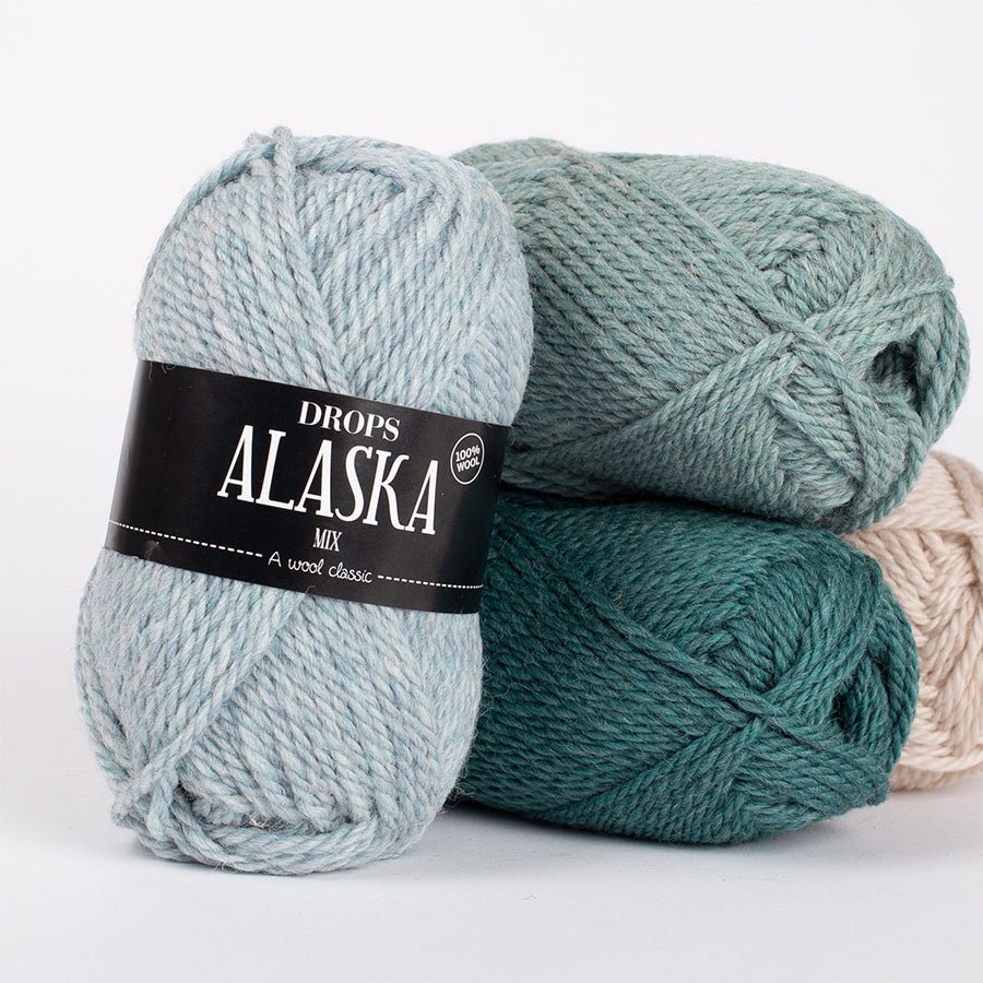 DROPS Alaska Yarn – 100% Aran Wool for Knitting & Crochet – CamelliaYarns