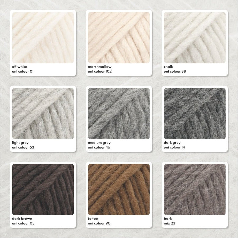 DROPS Snow – 100% Wool Super-Bulky Yarn for Warm, Chunky Knits ...