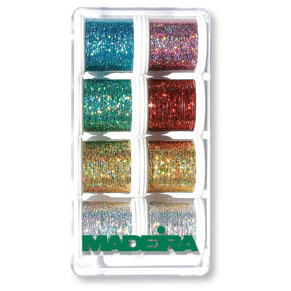 Madeira Spectra holographic embroidery thread 8x100m - 1pc – CamelliaYarns