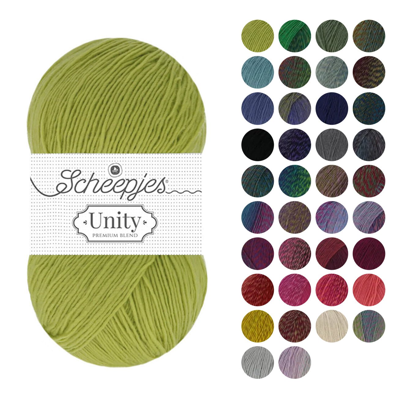 Scheepjes Unity Sock Yarn – Merino Wool Blend Fingering – CamelliaYarns