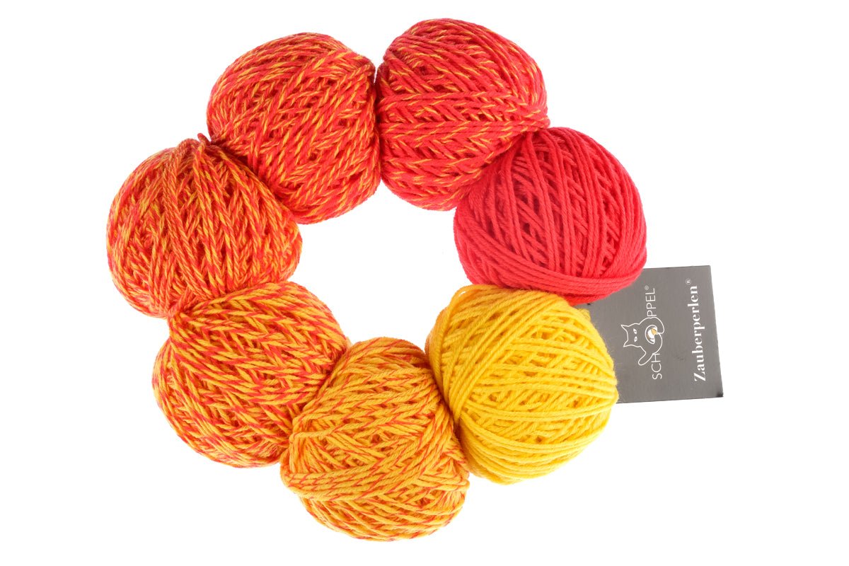 Schoppel Zauberperlen Gradient Merino Wool Yarn, GOTS Certified ...